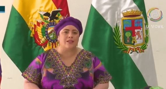 Solidaridad con la ministra de la Presidencia de Bolivia, María Nela ...